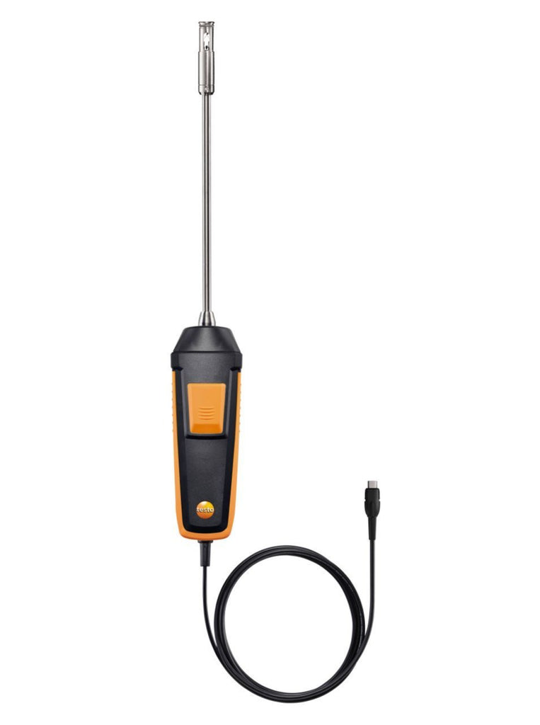 Testo Fume cupboard probe (digital) - wired – Carremm Controls Ltd.