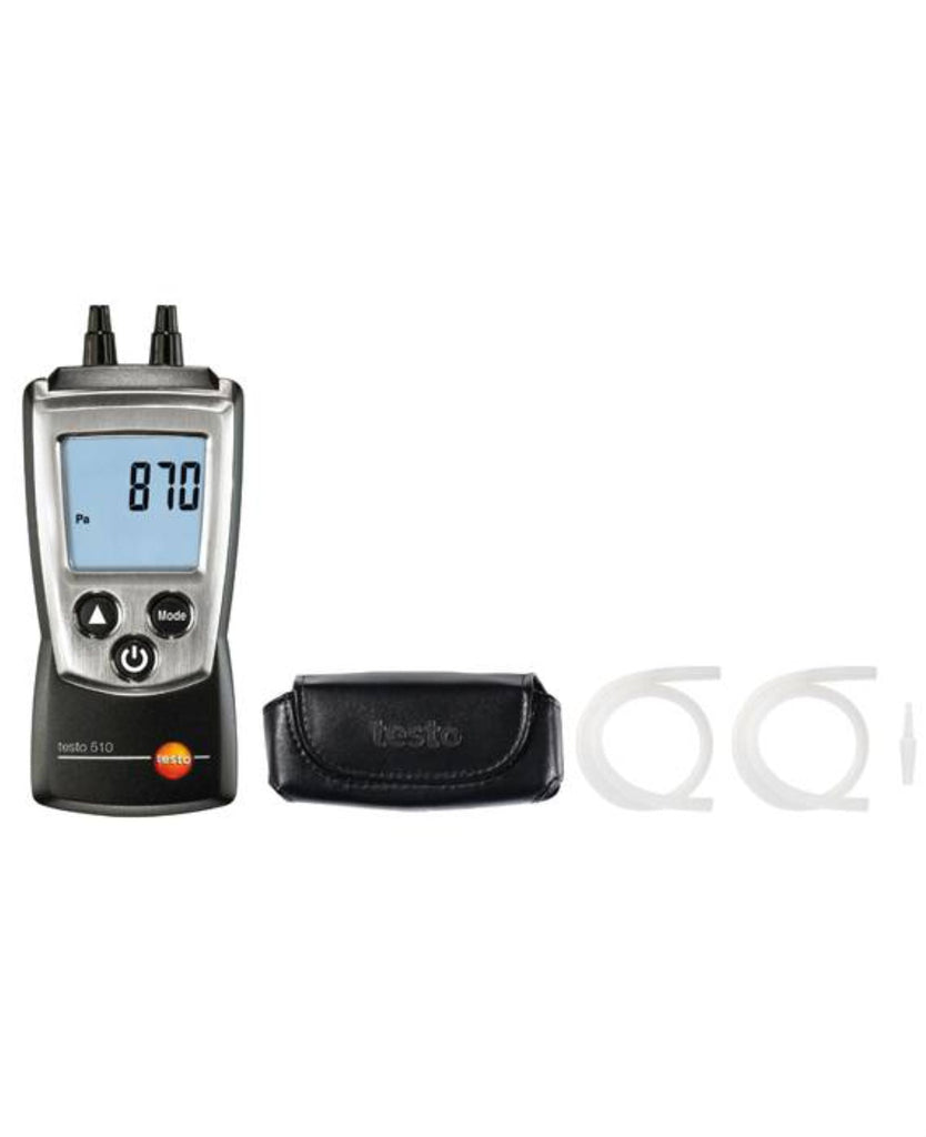 Testo 510 - Digital Manometer - Pocket Sized (0563 0510 01) – Carremm ...